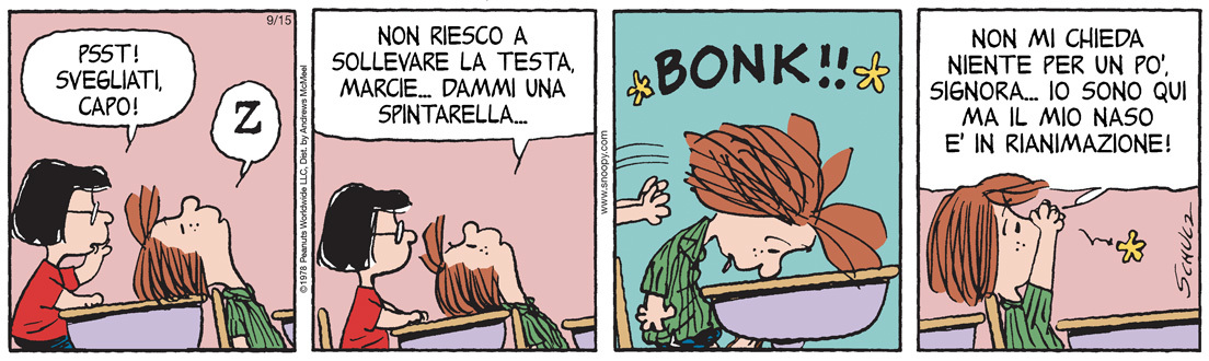 Peanuts 2025 settembre 15 - Il Post